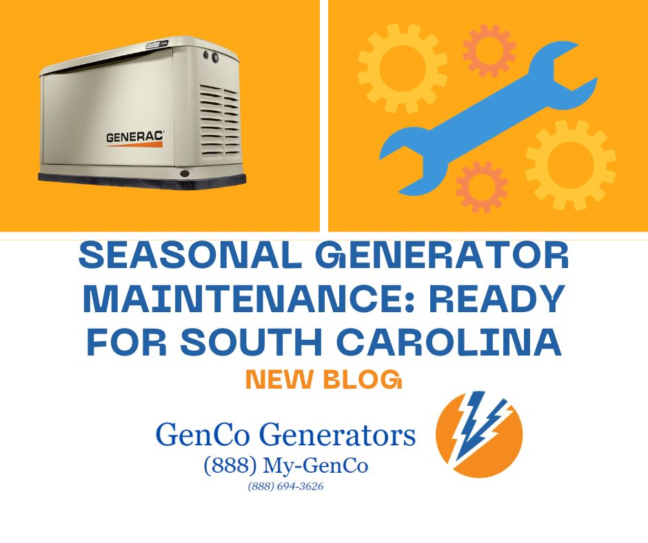 Seasonal Generator Maintenance for South Carolina | GenCo